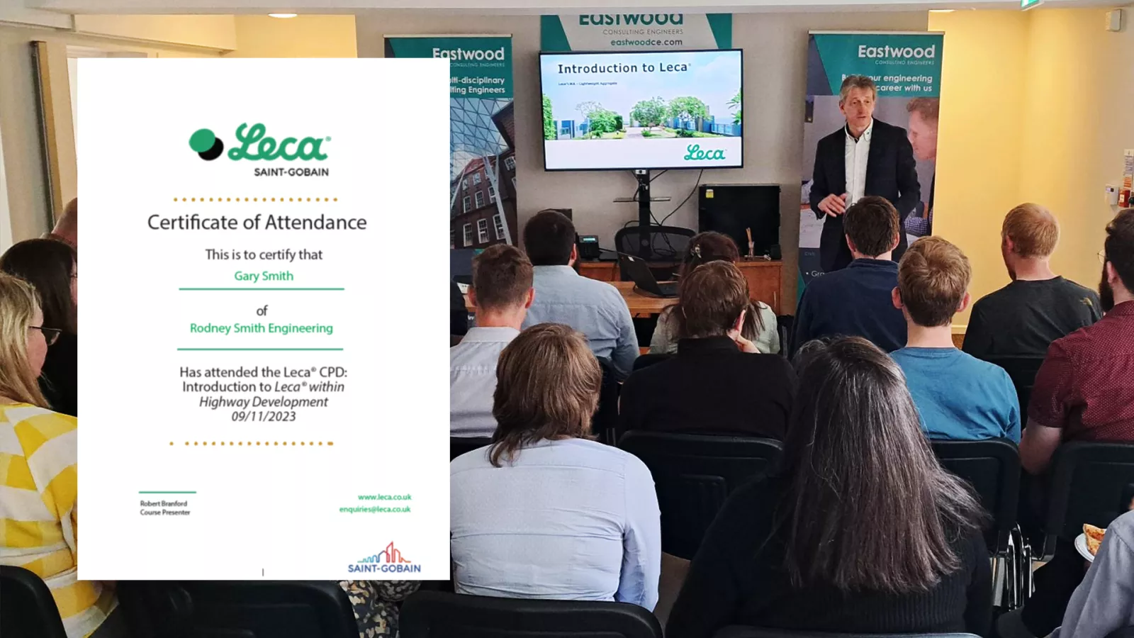 Request CPD Certificate | Leca UK